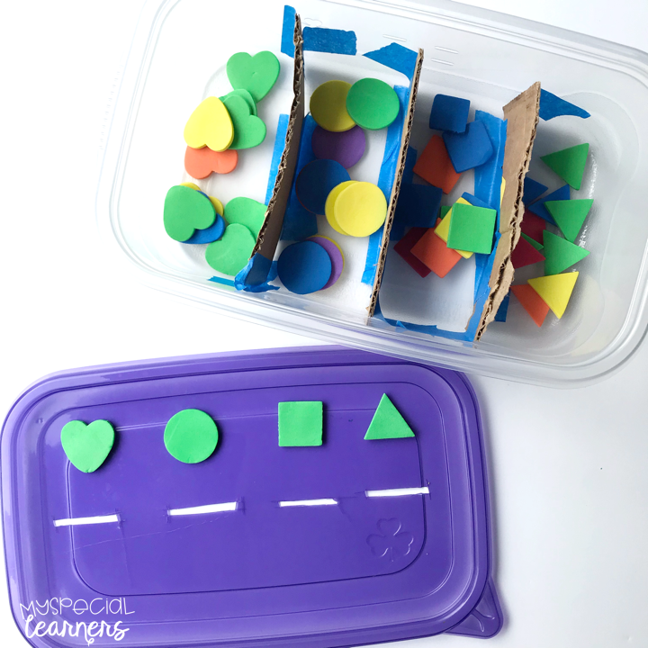 Work Task Boxes for the Self Contained Classroom - My Special Learners