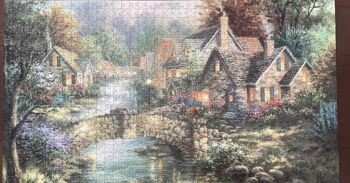 Jigsaw Jollies : Stonehenge Bridge - Corner Piece Puzzles (1000 pieces)