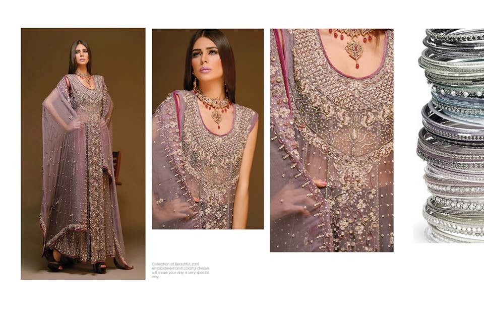 Bridal Wedding Dresses for Brides | Heavy Embroidered Suits for Brides ...