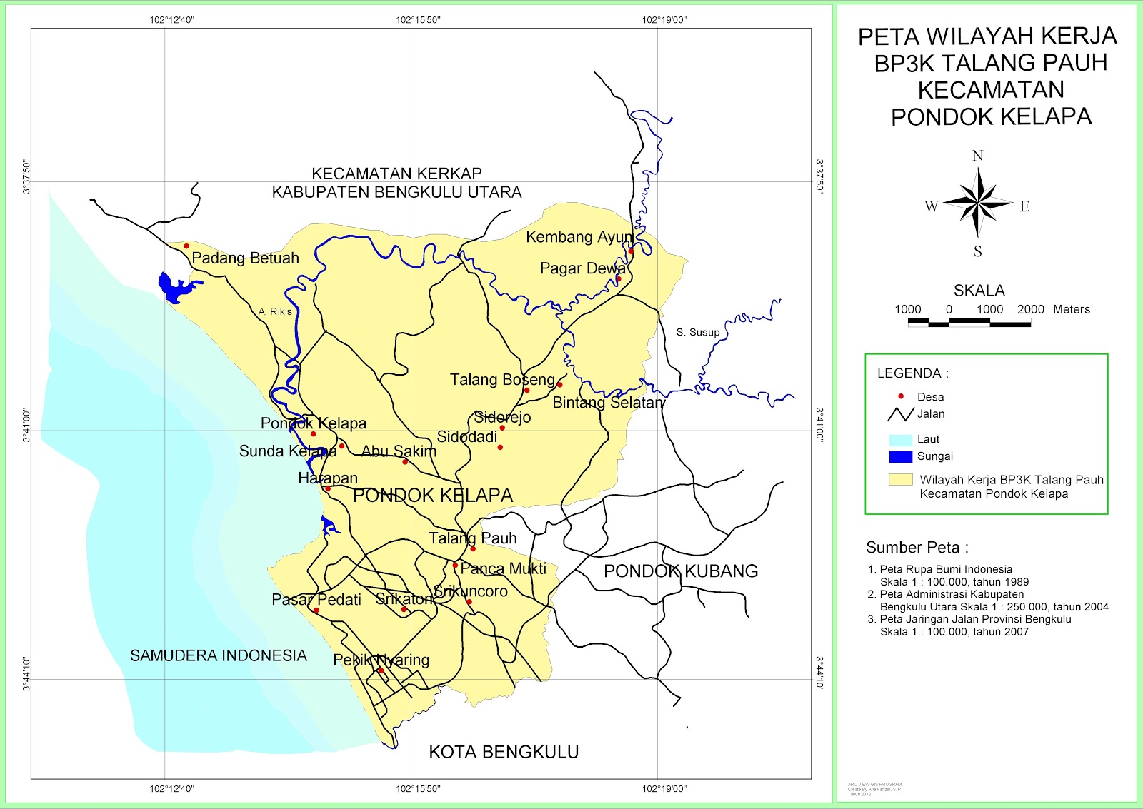 Sekilas Tentang BP3K Talang Pauh Kabupaten Bengkulu Tengah