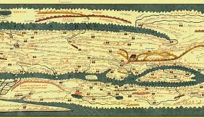 Pura Kastigá: EL MAPA DE PEUTINGER O "TABULA PEUTINGERIANA"