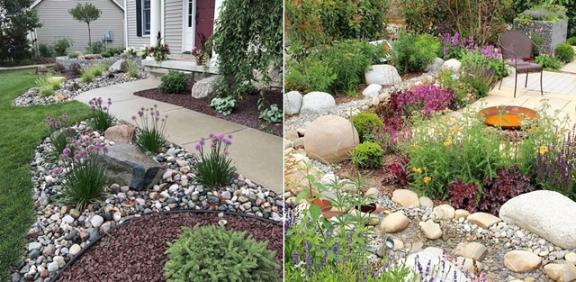 Tipuri de Piatra Ornamentala pentru Gradina + Poze cu Gradini Decorate ...