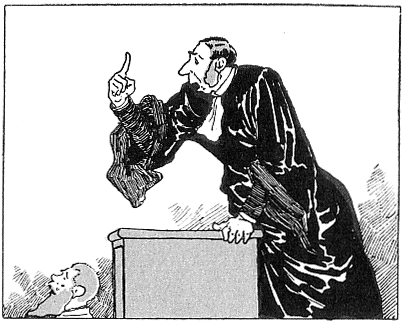 French Vocabulary Illustrated: plaidoirie