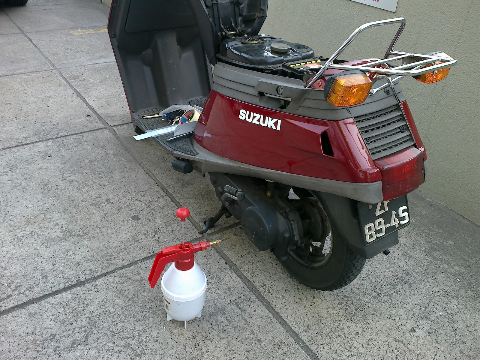 Quick Suzuki CP80 recover