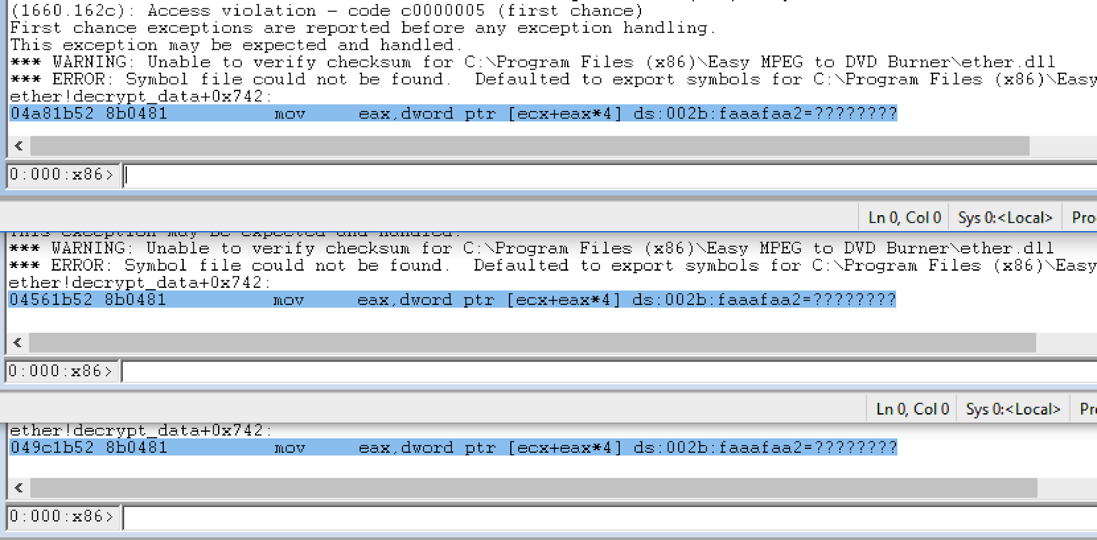 Windows Exploit Development (primer II) : Corrupting Structured Exception Handling and ...