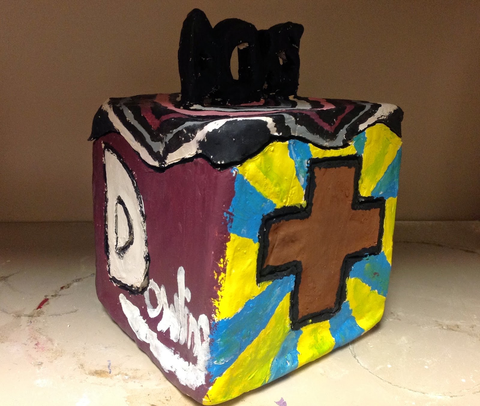 Miss Arty Pants: Themed Clay Boxes