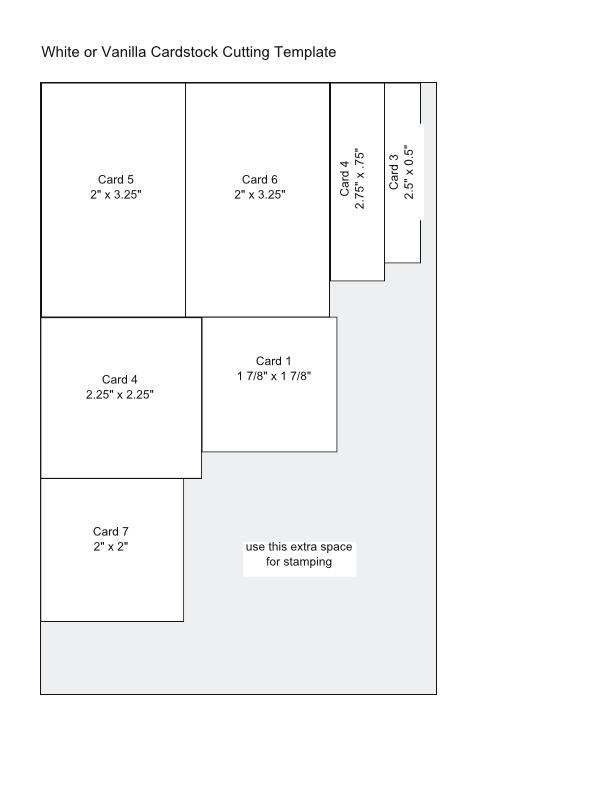 Creative Chelsey: Cut It to Create It (#2) Use one sheet of Designer ...