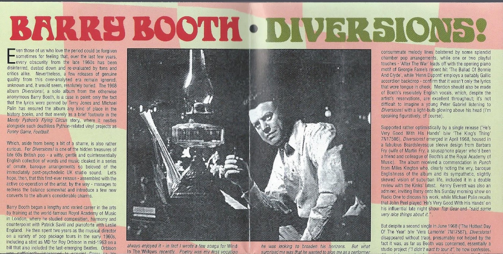 Quiet Days: Diversions! by Barry Booth.