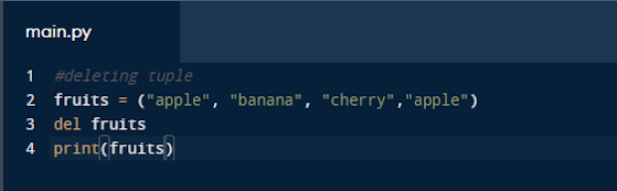 Geek4Tutorial.com: Tuples in Python