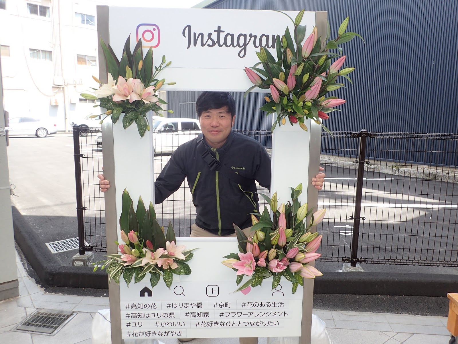 中村農園ブログ: SNSスタンドボード設置中!!! / Placed “SNS stand board” in shopping mall