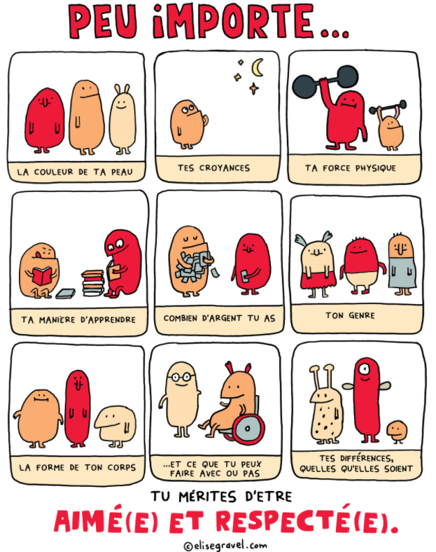 Kidissimo: Gratuit : une mini-affiche sur la tolérance et le respect d ...