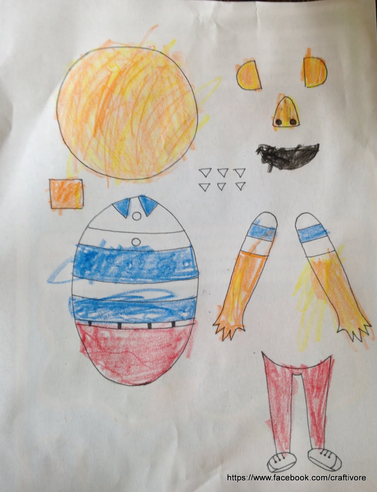 Living a Thousand Lives...: No, David! Craft (with free printable)