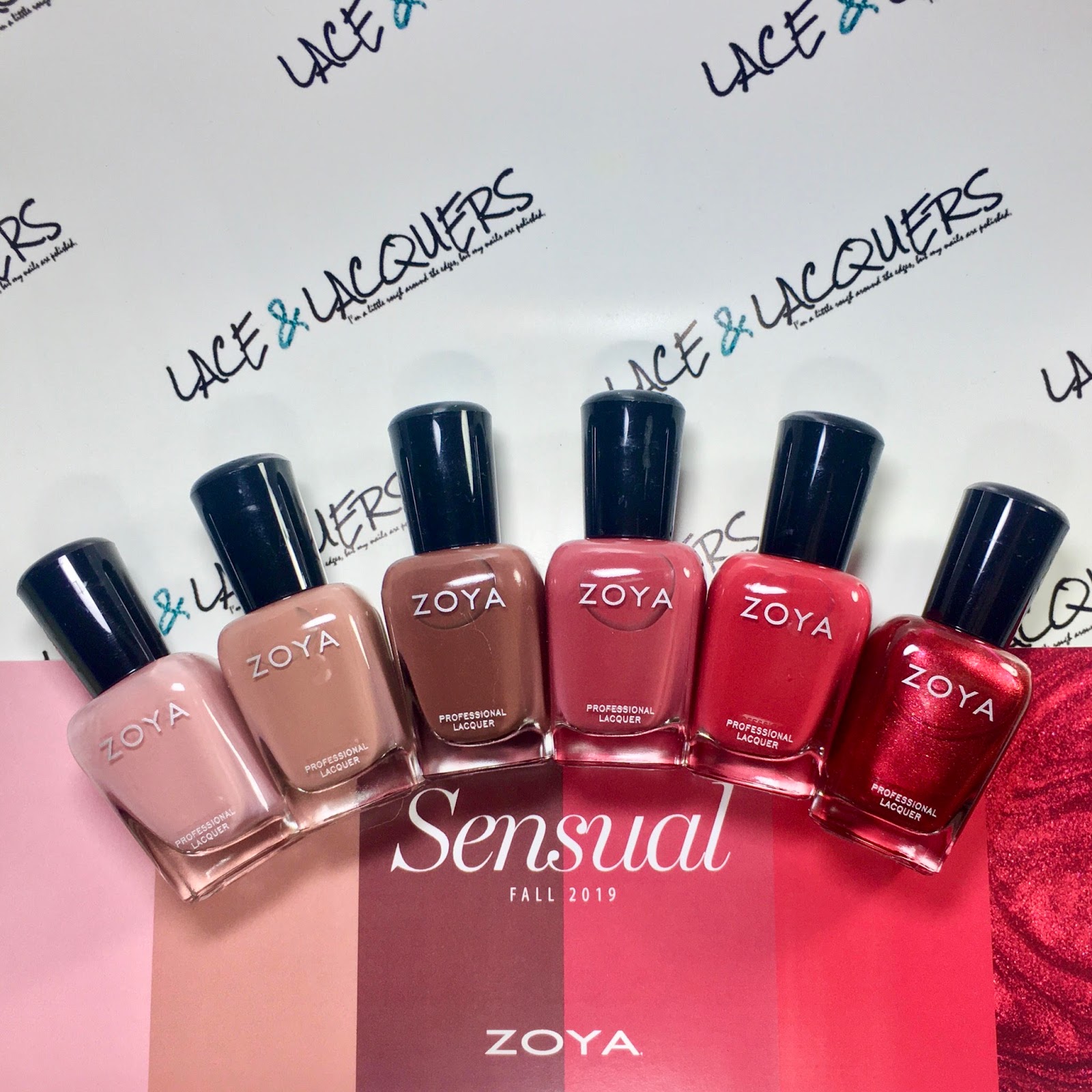 Lace and Lacquers: ZOYA: Fall 2019 Sensual Collection PART I [Joss ...