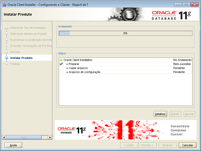 Instalando o cliente Oracle 11g R2 no Windows 7 | MyTraceLog - Registro ...