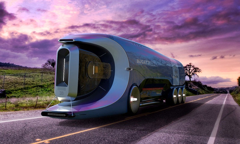 Futurnex: Bugatti Hyper Truck presenta un concepto de transporte para ...