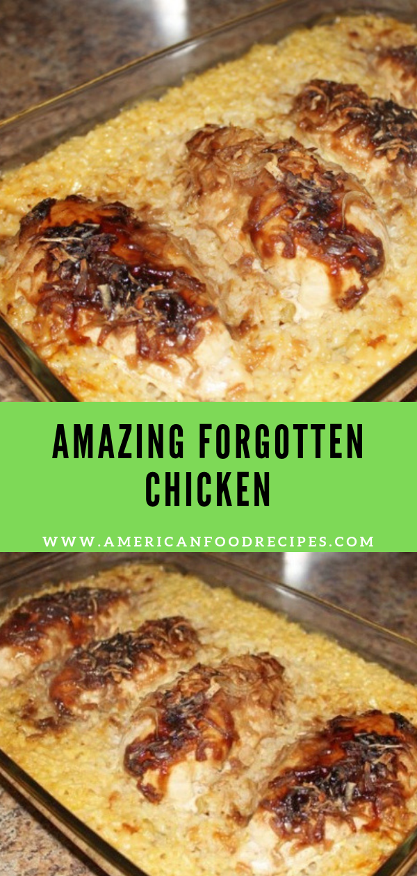 AMAZING FORGOTTEN CHICKEN - American Food Recipes
