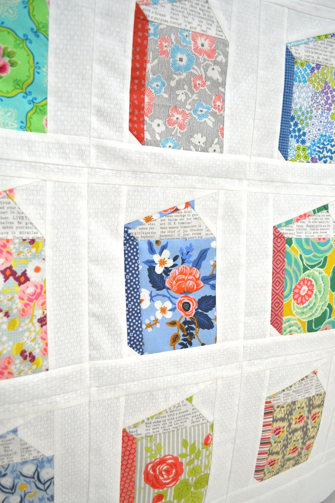 Tea Rose Home: Tall Tales Quilt Pieced