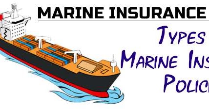Different Types of Marine Insurance