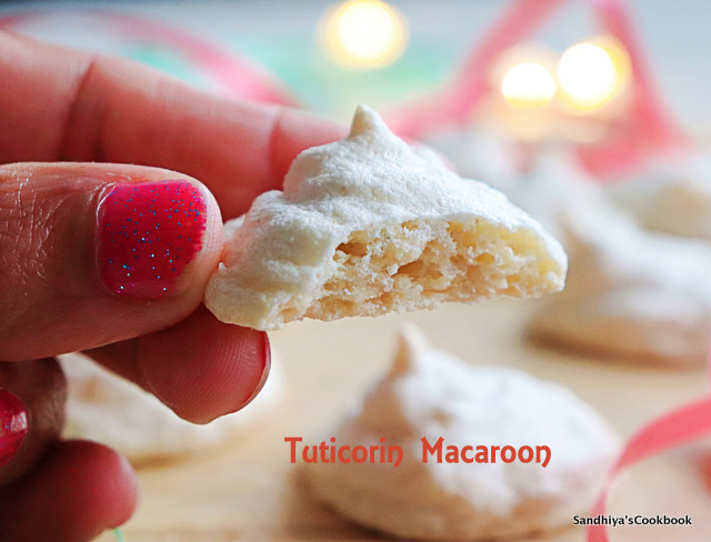 Sandhiya's Cookbook: Thoothukudi Macaroons | Cashew Macaroons