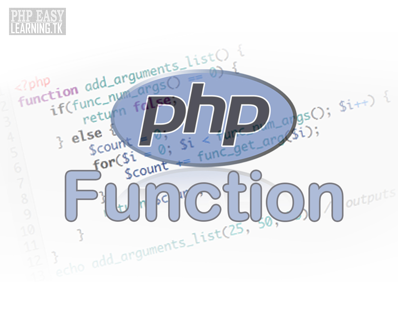 PHP Easy Learning
