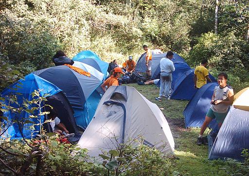 CAMPAMENTO: ORGANIZACION DE UN CAMPAMENTO