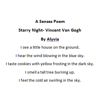 Sample's Superstars: Arts Integration and Van Gogh!