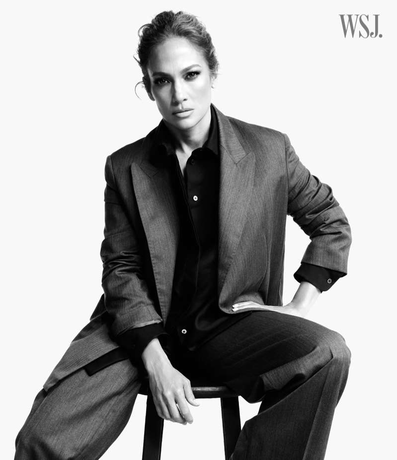 Jennifer Lopez poses for WSJ. Magazine November 2020