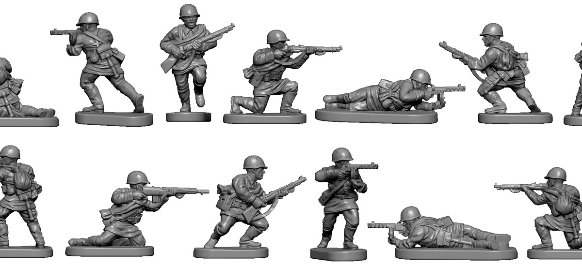 Wargame News and Terrain: Victrix: New Plastic 12mm WWII Russian ...