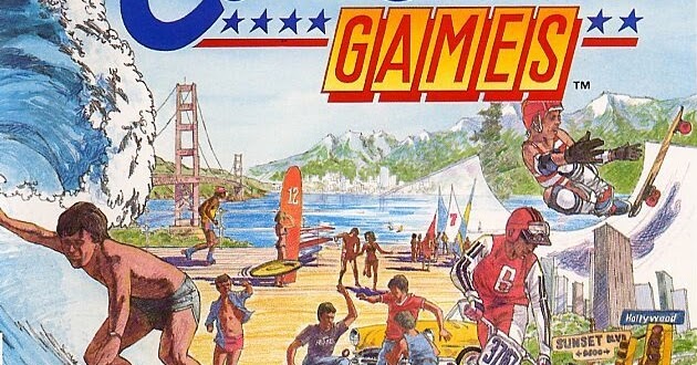 FRGCB - Finnish Retro Game Comparison Blog: California Games (Epyx/US ...