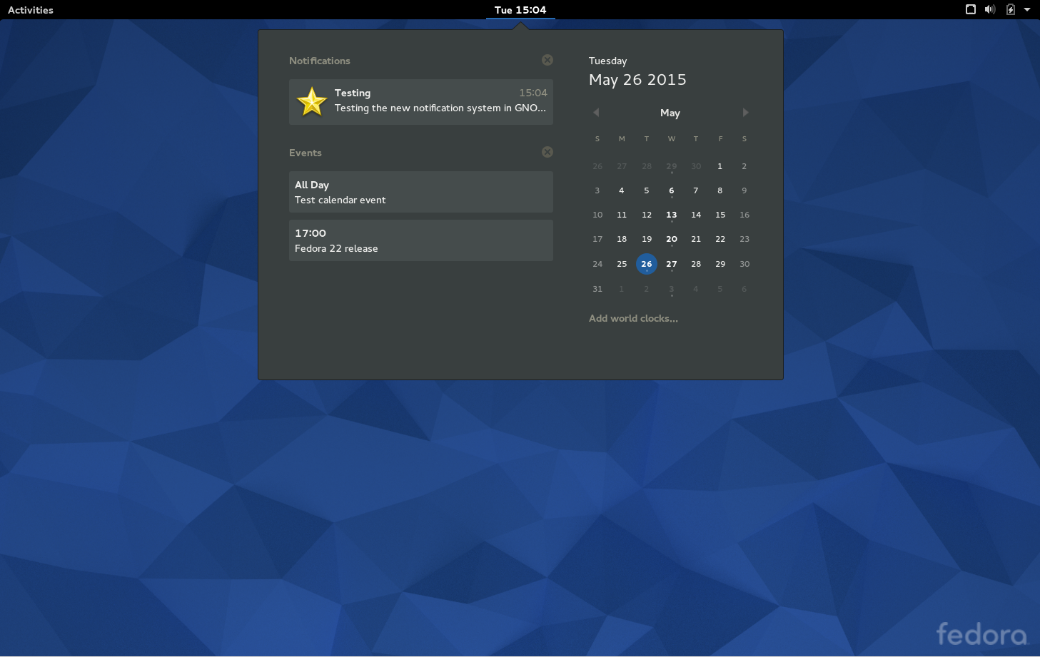 Fedora 22 Released, See What`s New [Workstation] ~ Web Upd8: Ubuntu ...