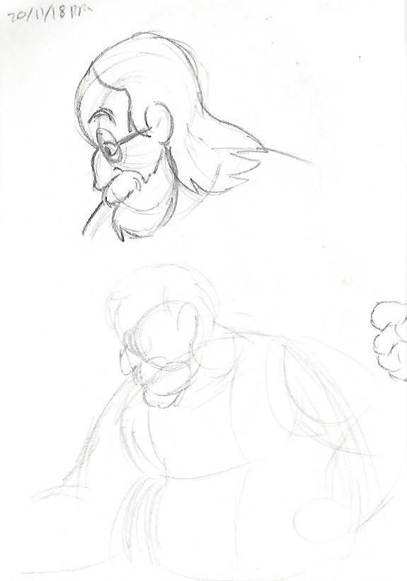 Animated Heads: Character design progression