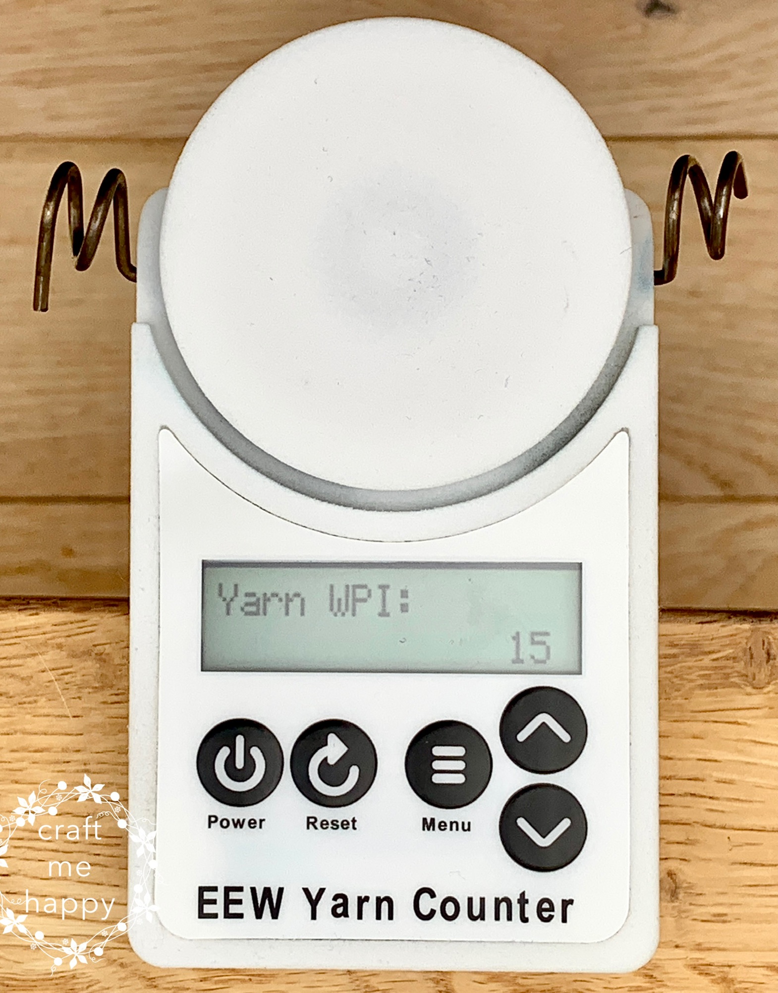 Testing the Electric Eel Wheel Yarn Counter Prototype | Craft me Happy ...