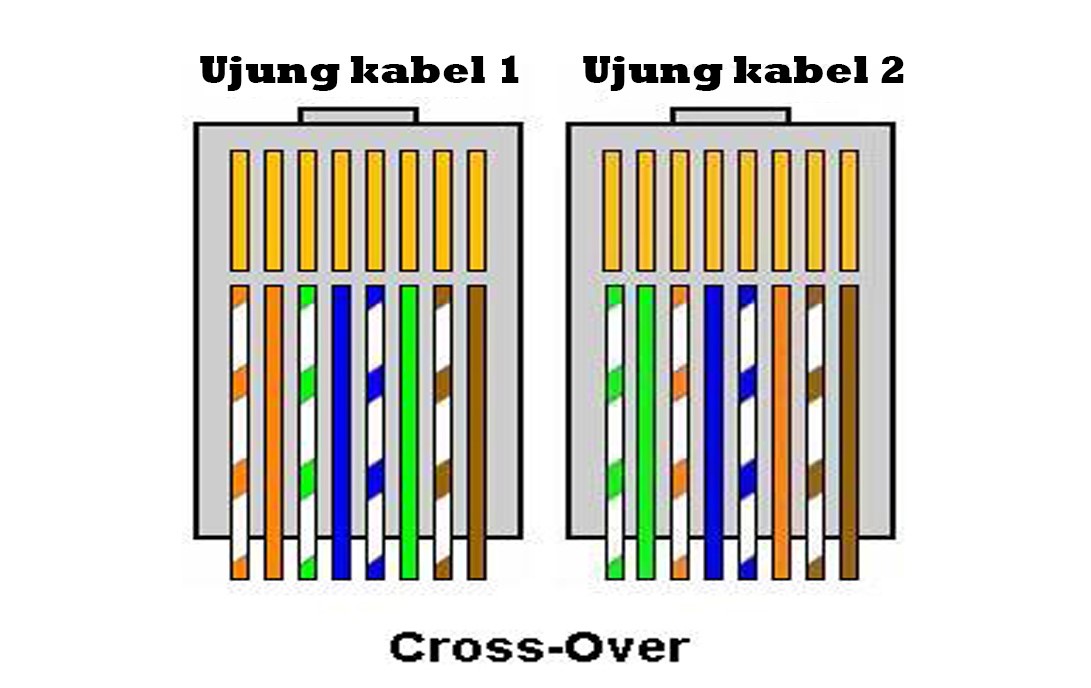 Kabel UTP & STP Beserta Urutan Warna kabelnya