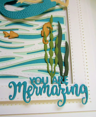 PartiCraft (Participate In Craft): Double Mermaid Card
