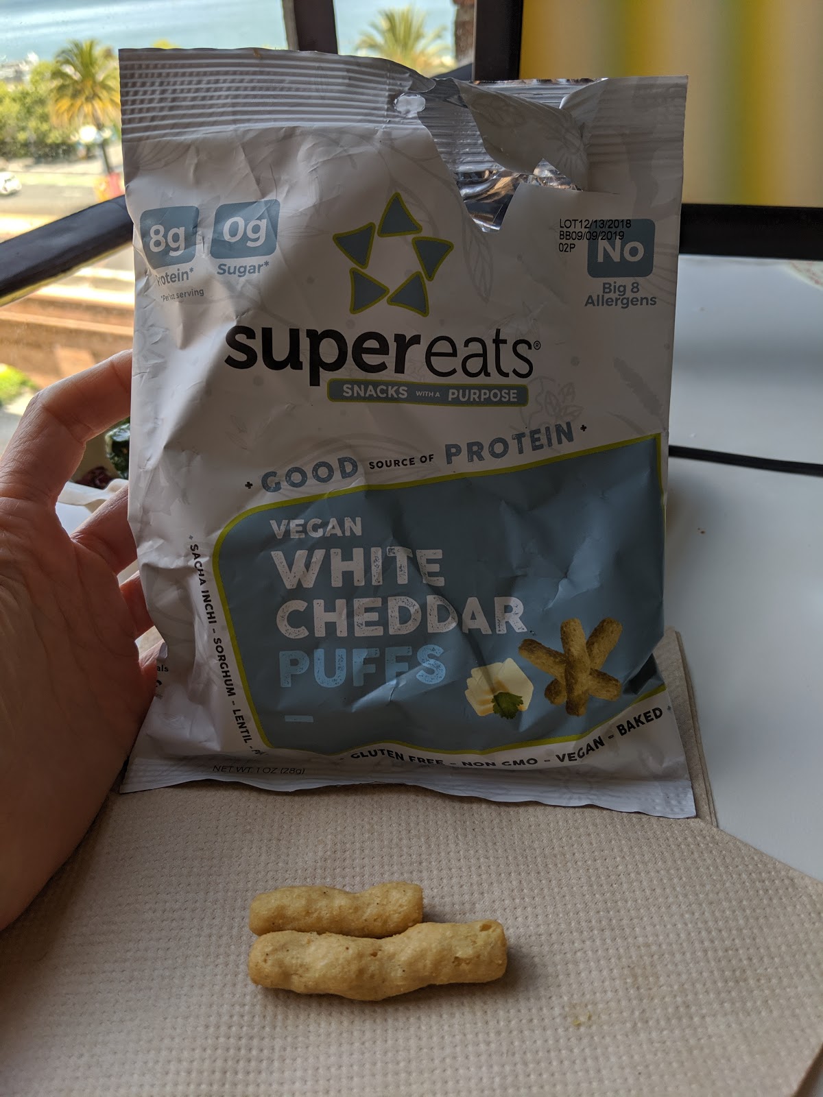 Super Eats High Protein Puffs | Julie's Dining Club