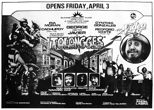 Video 48: THE EIGHTIES # 163: GEORGE JAVIER (IN THE TITLE ROLE), PIA ...