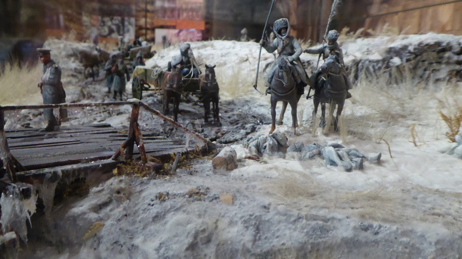 Toy soldiers and real battles: The Ice March scale model diorama (1:35)