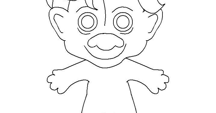 ANIMALE TROLI - Planse de colorat p.04