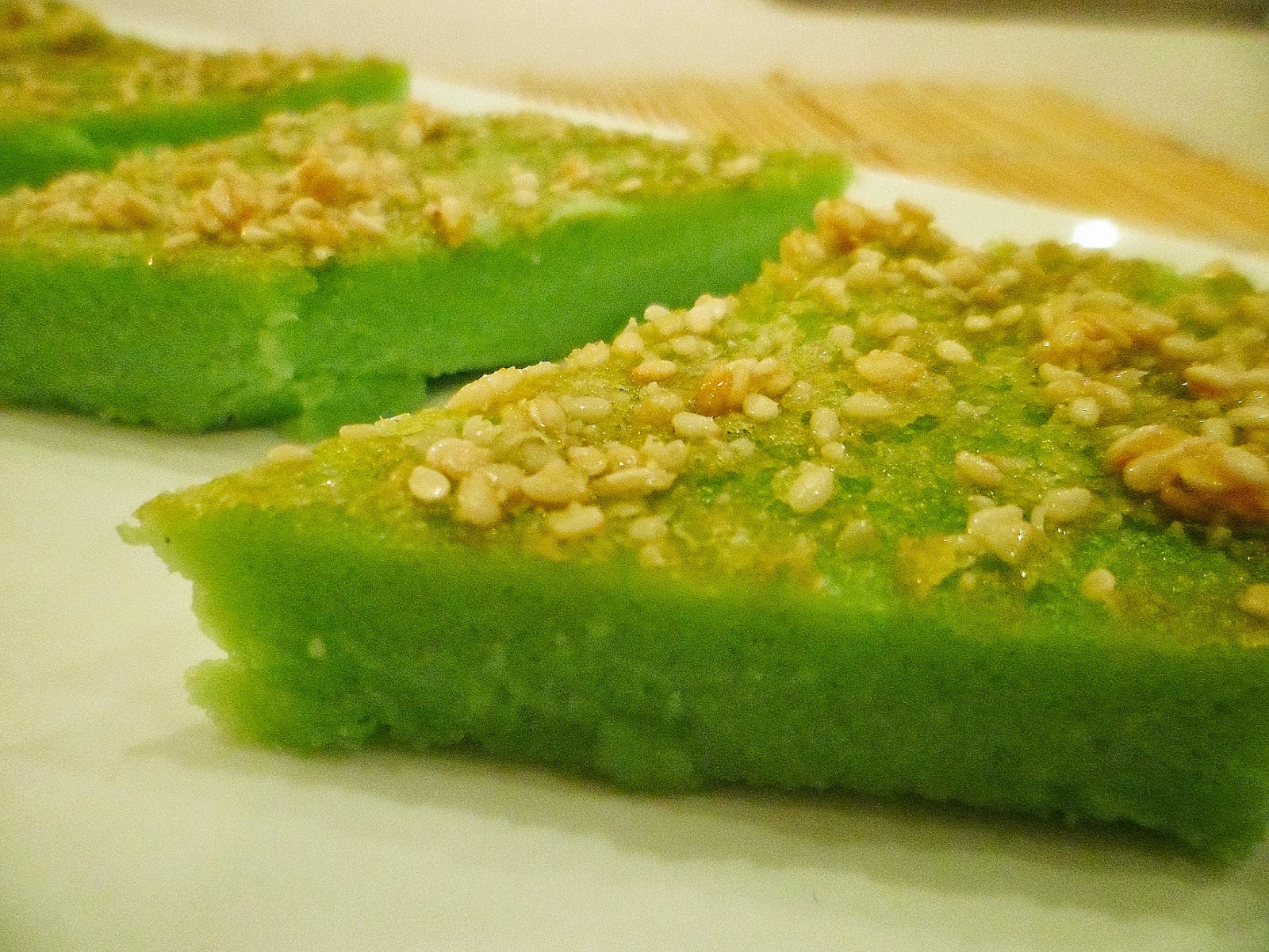 Kuih Bakar Pandan – Recipe