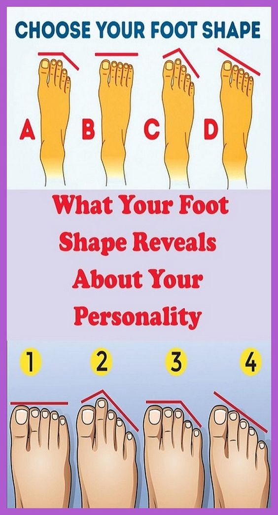 What Your Foot Shape Reveals About Your Personality - wellness days