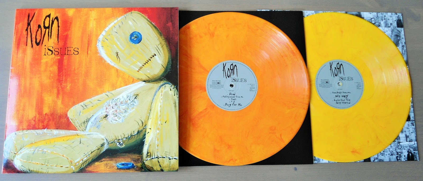 hardcore/metal vinyl: korn - issues