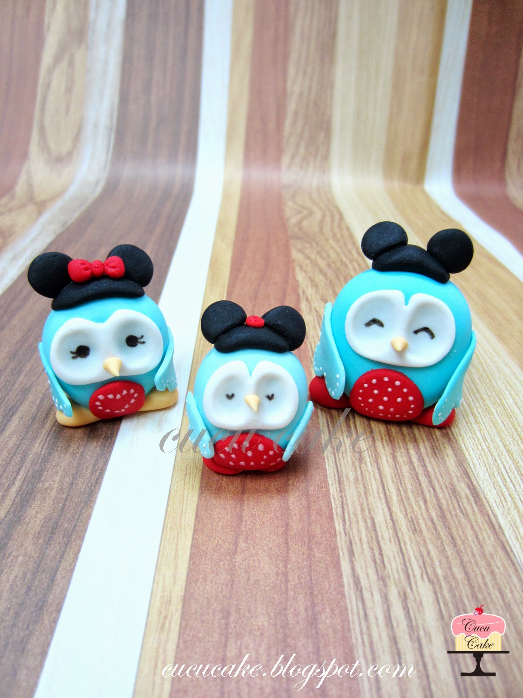 Mickey Owl Family | Cucu Cake
