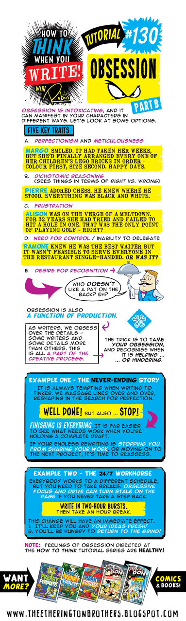 The Etherington Brothers: How to THINK when you write OBSESSION - # ...