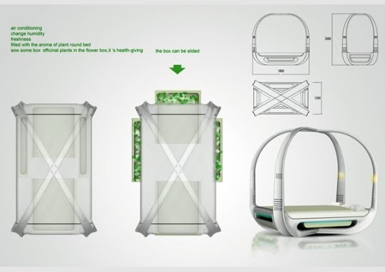 Futuristic Eco-Friendly Bed Design Ecotypic ~ Interior Design and ...
