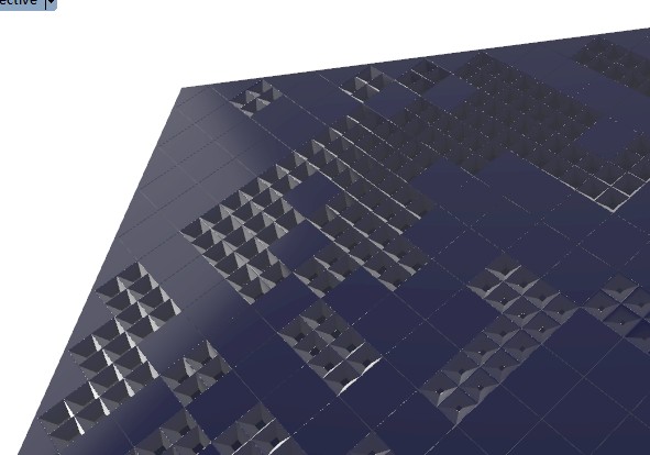 Grasshopper練習-Diamond Pattern SubDiv Facade