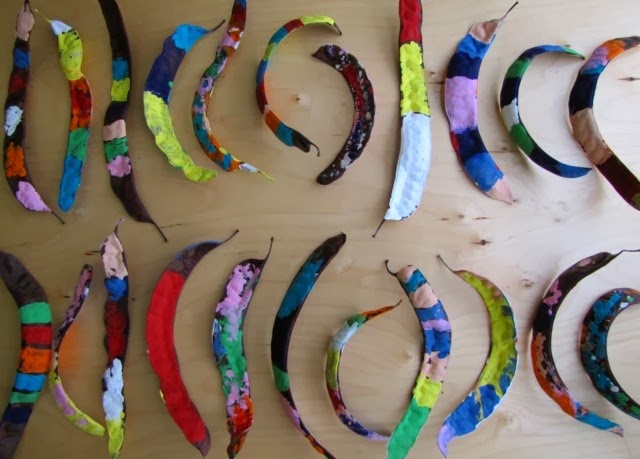 Puppy Love Preschool: Super-Simple Spring Seed Nature Art Activities: