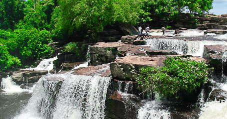The Kingdom of Cambodia: Kbal Chhay Waterfall