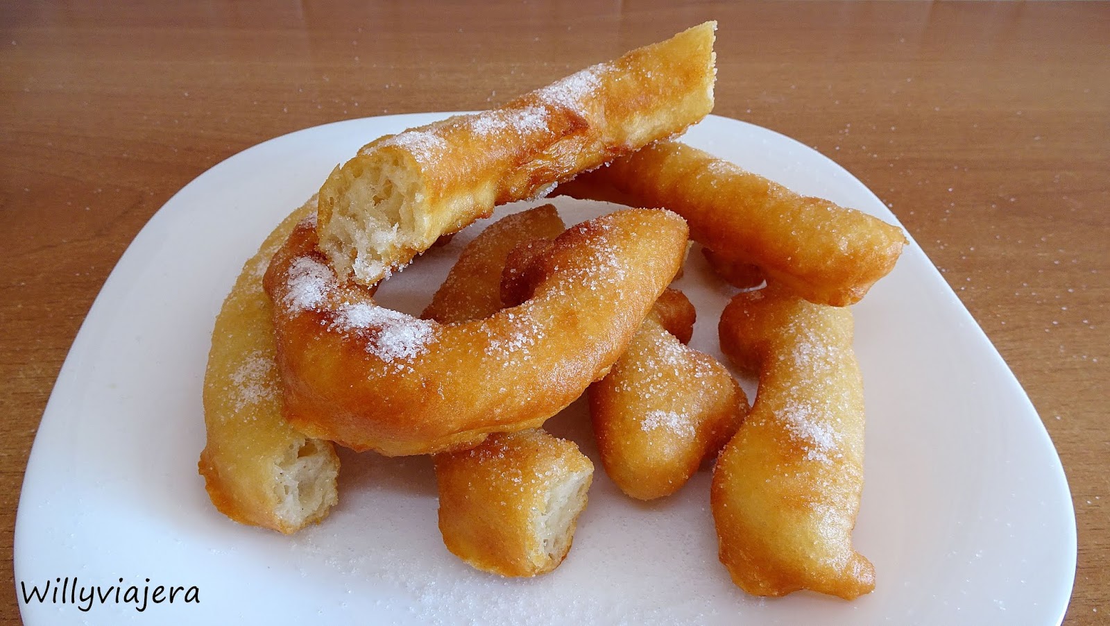 WILLYVIAJERA PURI: Porras caseras. Auténticas de churrería