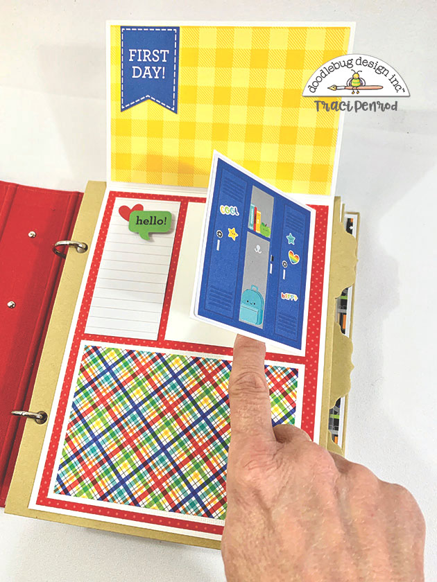 Doodlebug Design Inc Blog: SCHOOL DAYS MINI ALBUM | with Traci