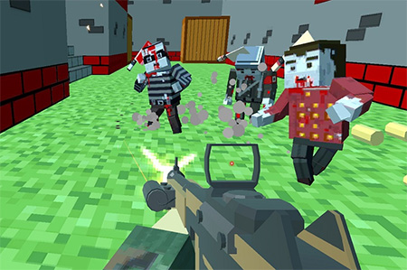 Blocky Wars Advanced Combat SWAT - Krunker io Online
